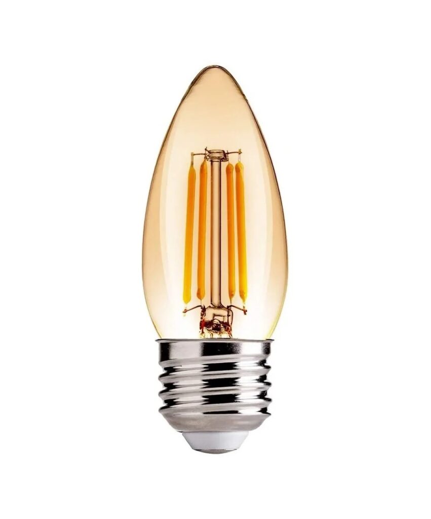 Foco LED Filamento Vela 4W – Unilux Perú